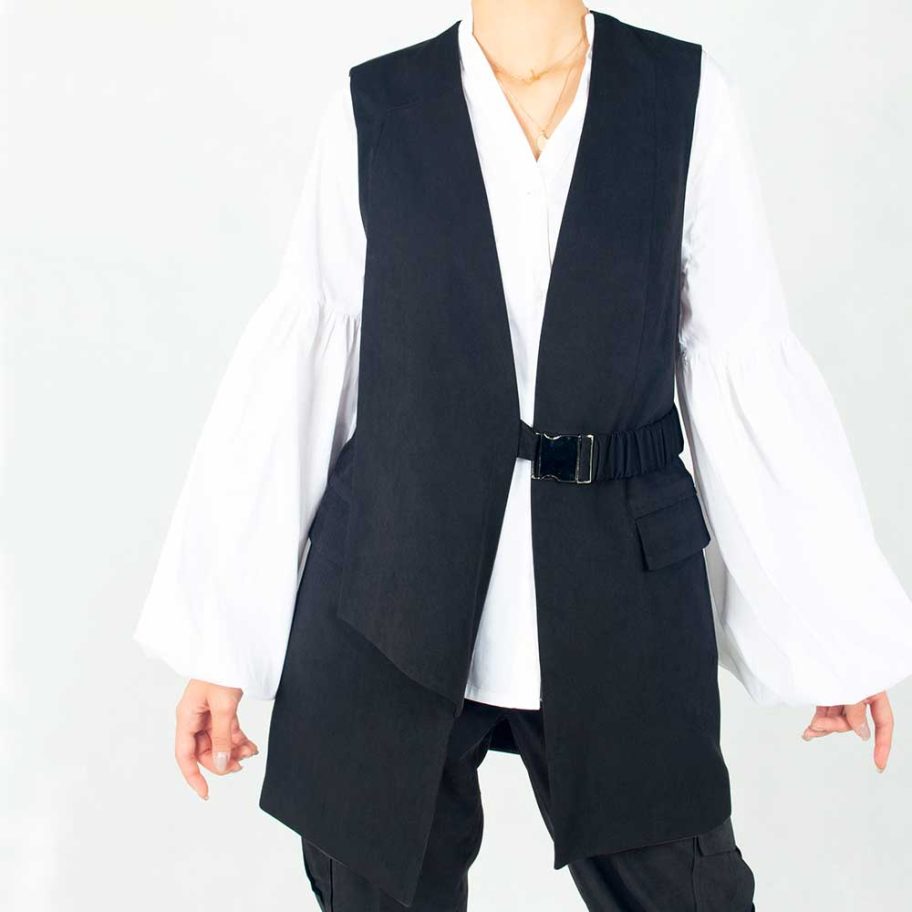 sam Vest Black - فروشگاه اینترنتی مد و لباس زیبو